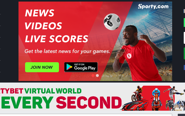 Sporty bet: Registration,Lines and odds - Epic VibesNG